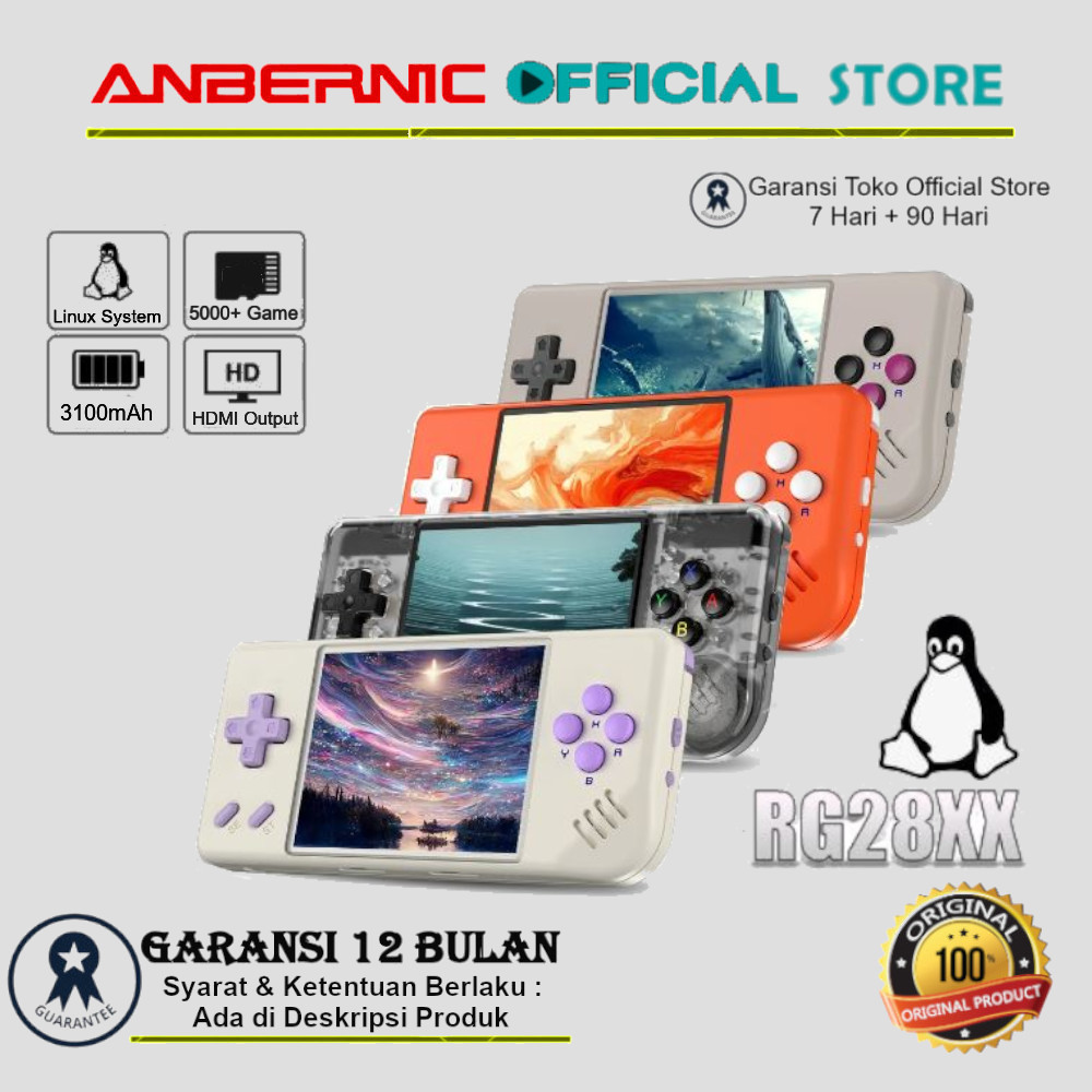 Jual ANBERNIC RG28XX Portable Handheld Game Console Retro Game Classic ...