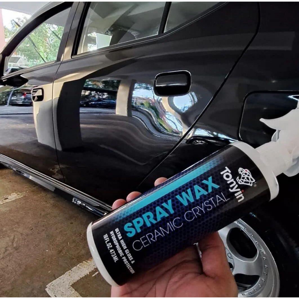 Jual Spray Wax Ceramic Crystal Coating 473 ml for Glossy & Paint ...