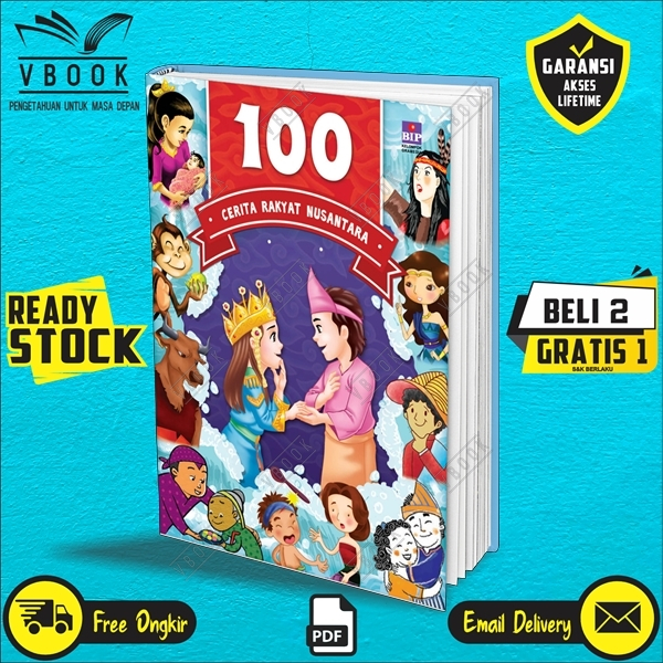 Jual 218 [ID] education -100 Cerita Rakyat Nusantara [vbook] [vbook] | Shopee Indonesia