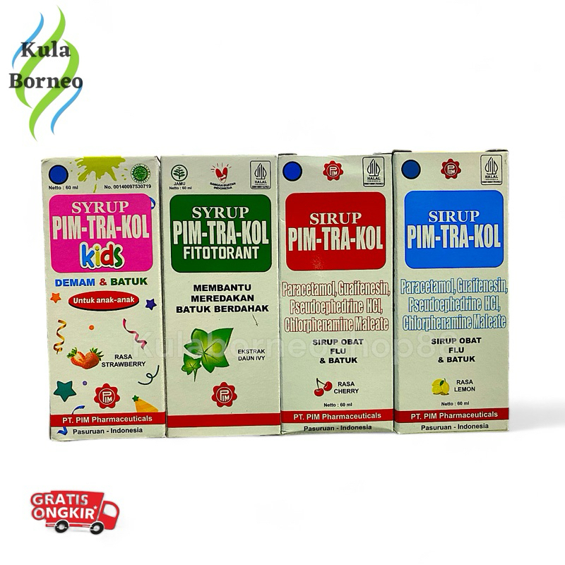 Jual SIRUP PIMTRAKOL - MERINGANKAN GEJALA FLU DAN BATUK | Shopee Indonesia