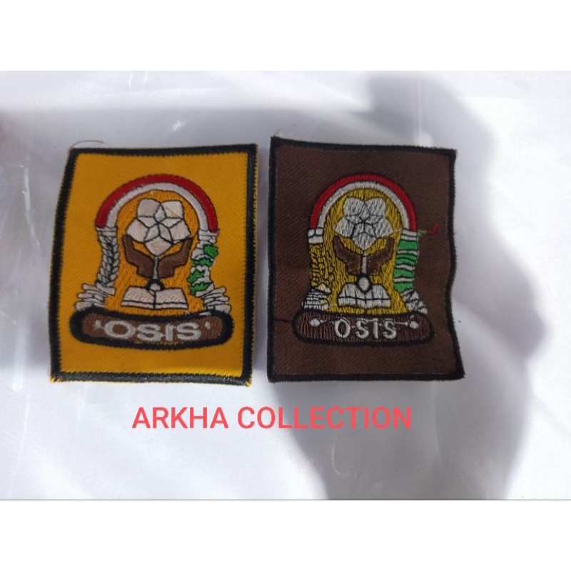 Jual BADGE OSIS SMA & SMP BORDIR ( harga satuan ) | Shopee Indonesia