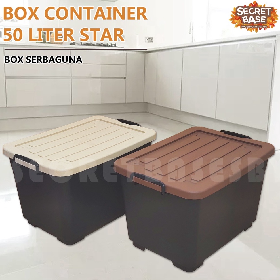 Jual ShareNow BOX STAR 5 LITER RODA Kontainer Box Plastik Container Box ...
