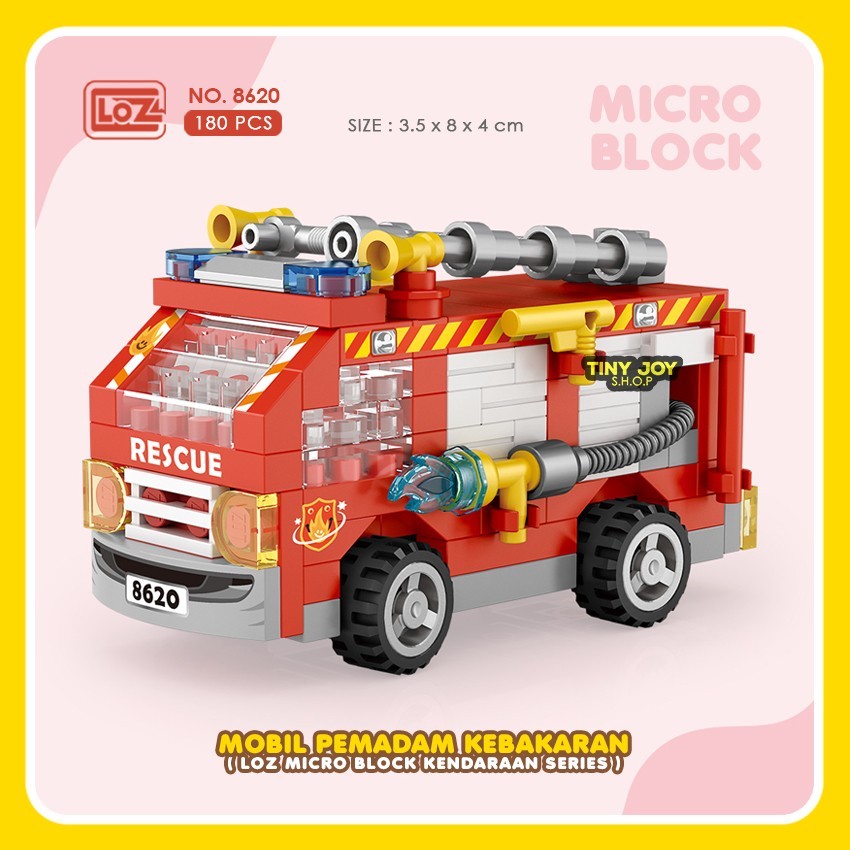 Jual LOZ Micro Block (MOBIL MOTOR KENDARAAN MINI) Puzzle /Lego | Shopee ...
