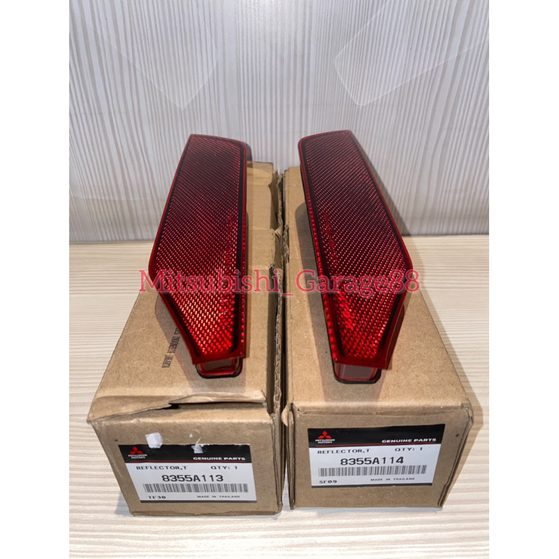Jual Reflector Bumper Belakang All New Pajero Sport Facelift Mitsubishi ...