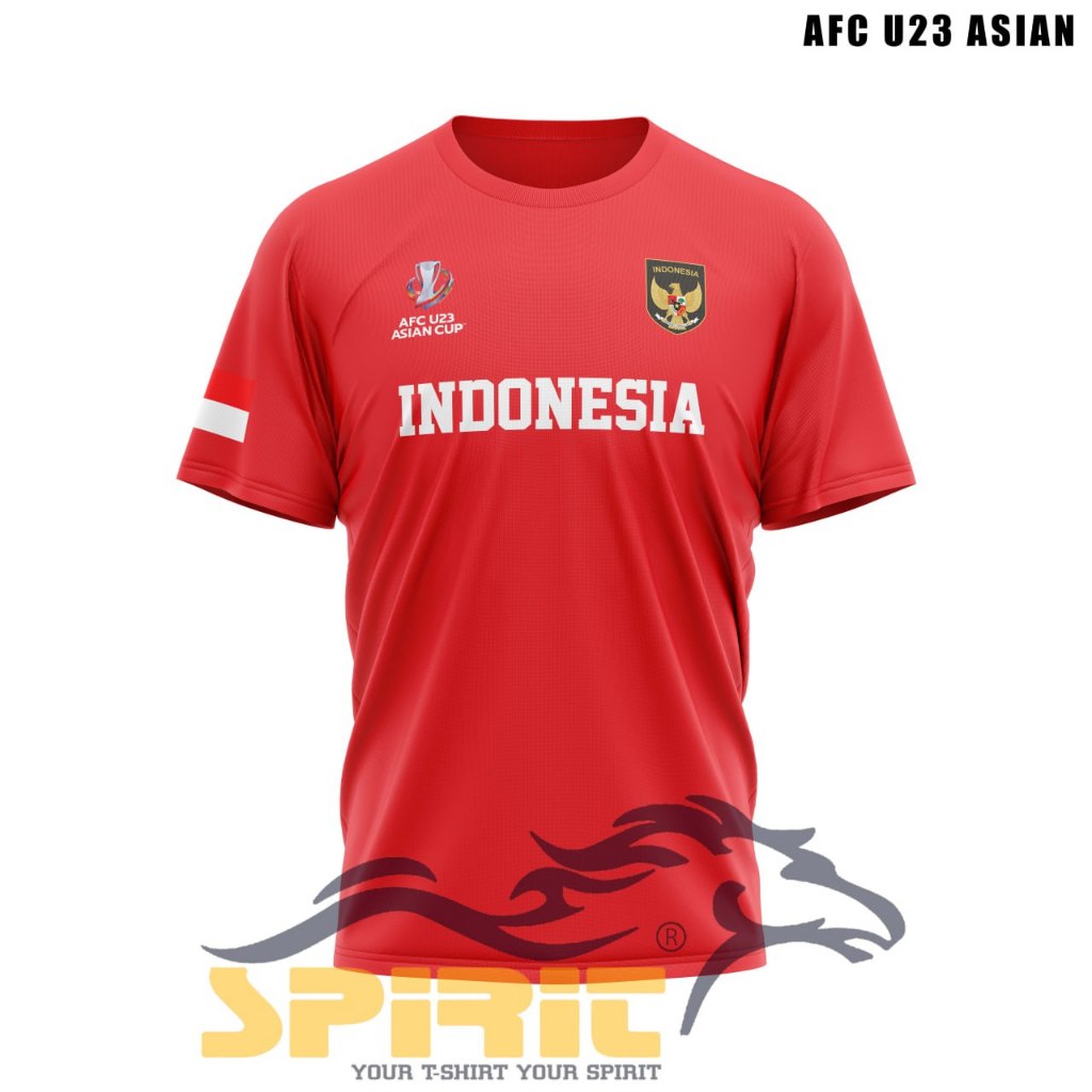 Jual Kaos Timnas Indonesia 2024 Baju Timnas Indonesia Terbaru U23 Piala ...
