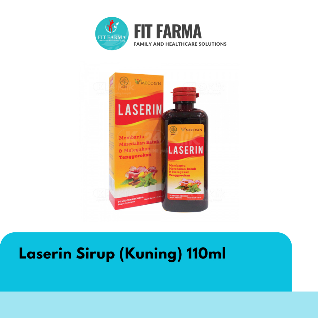Jual Laserin Sirup (Kuning) 110ml | Shopee Indonesia