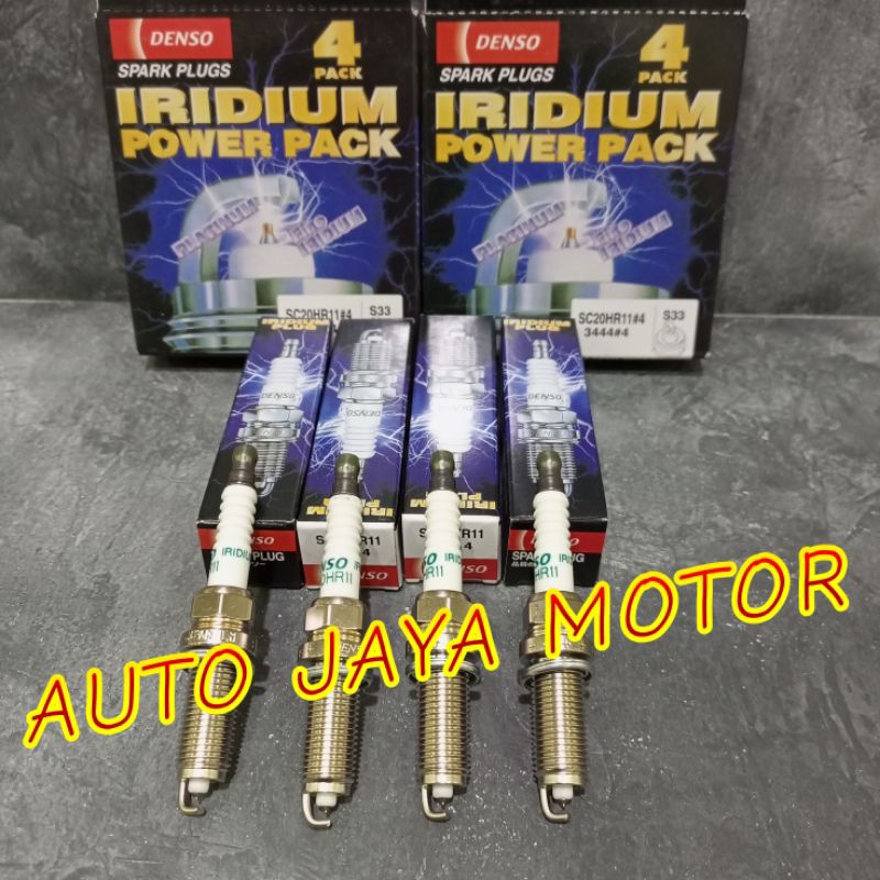 Jual Busi Iridium Denso 1Set 4pc Grand New Avanza Veloz Great Xenia ...