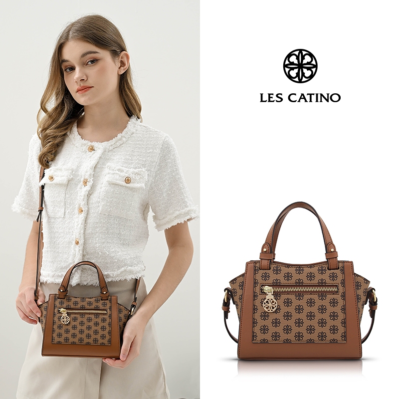 Jual Tas Wanita Les Catino Audero Aster Mini Satchel | Shopee Indonesia