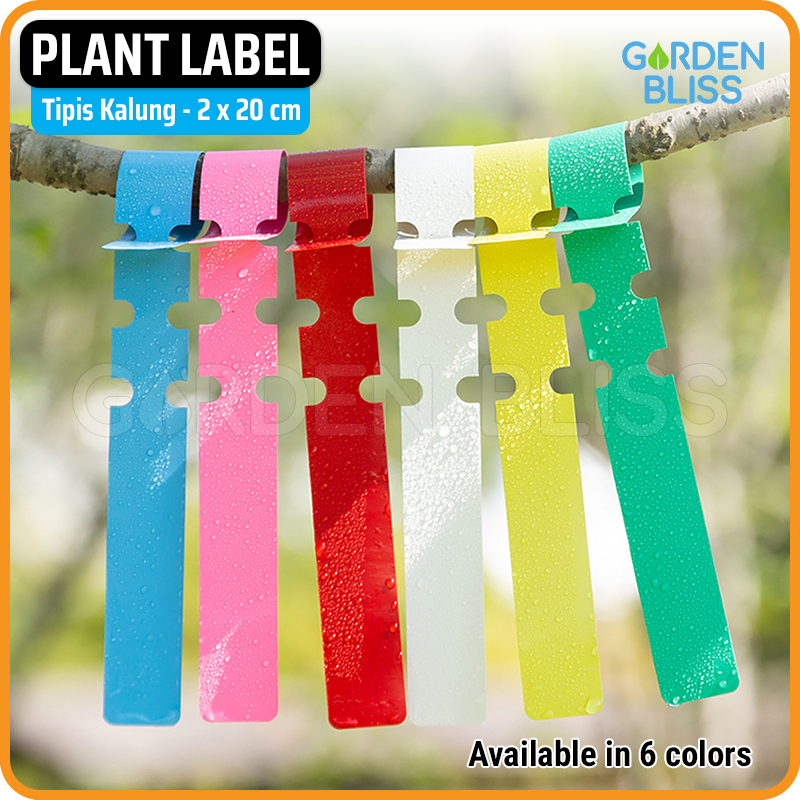 Jual Plant Label Name Tag - Label Penanda Tanaman, Model Collar Slip On ...