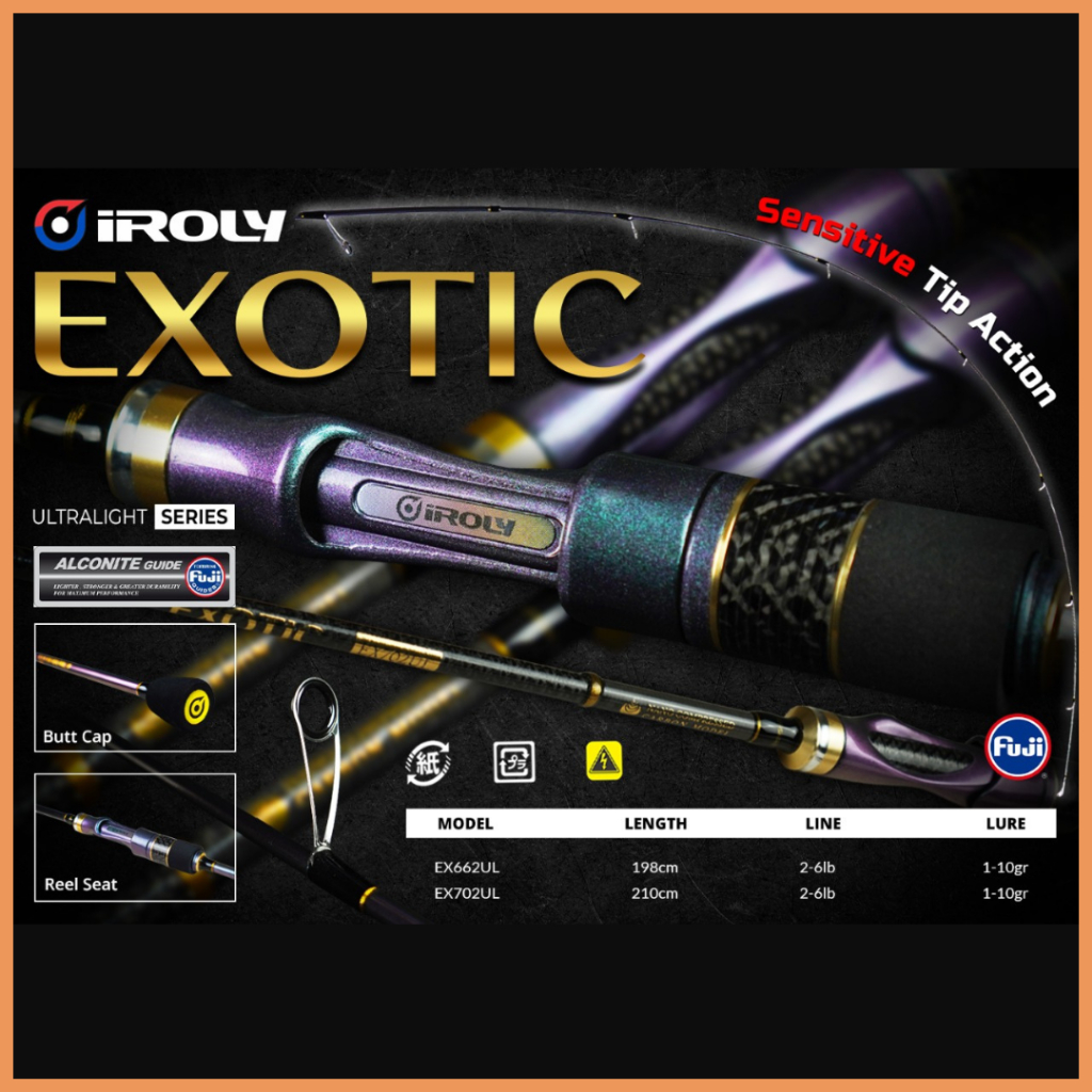 Jual JORAN UL IROLY EXOTIC SPINNING/BC/ IROLY EXOTIC ttipe O | Shopee ...