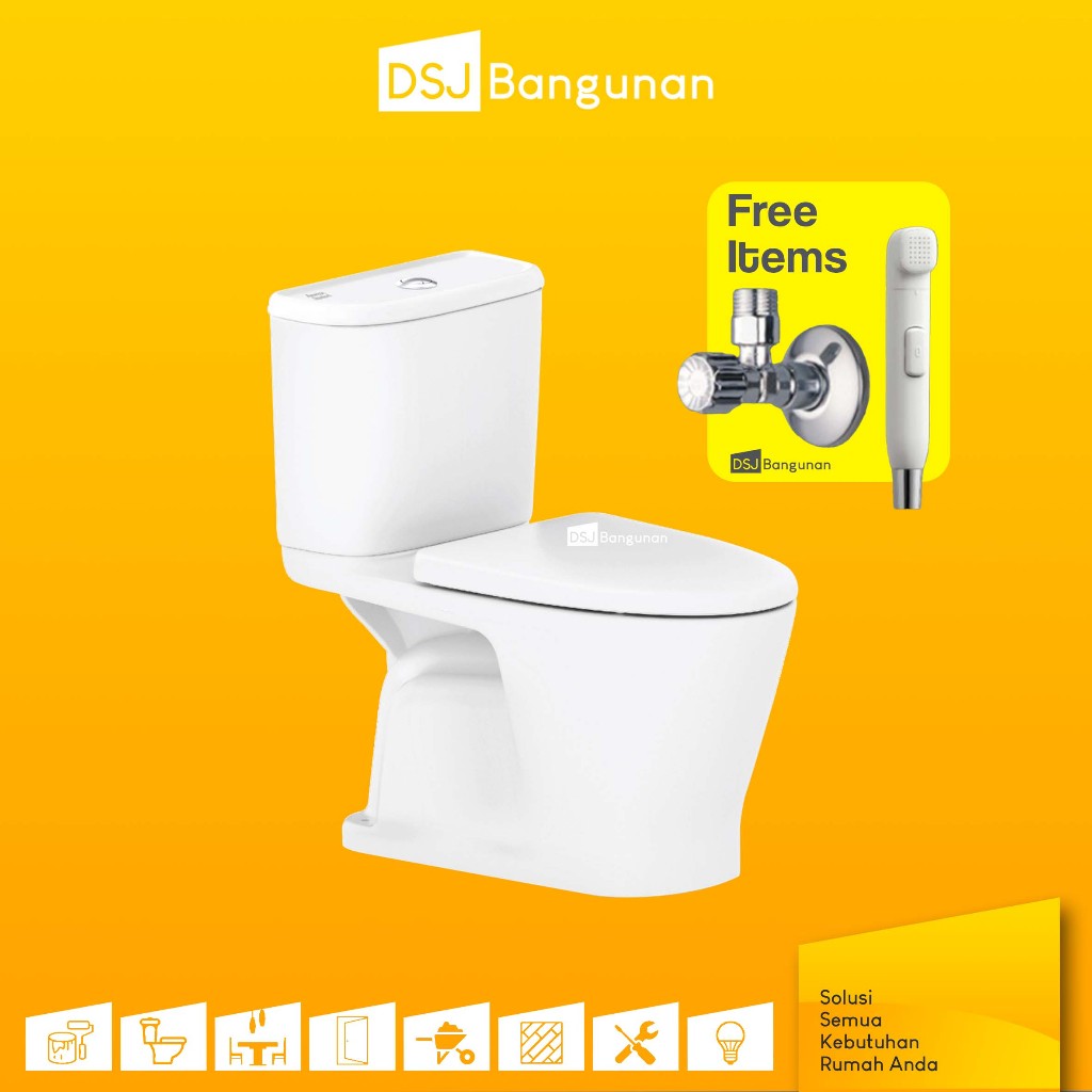 Jual American Standard Loven 305 CCST Kloset Duduk Set | Shopee Indonesia