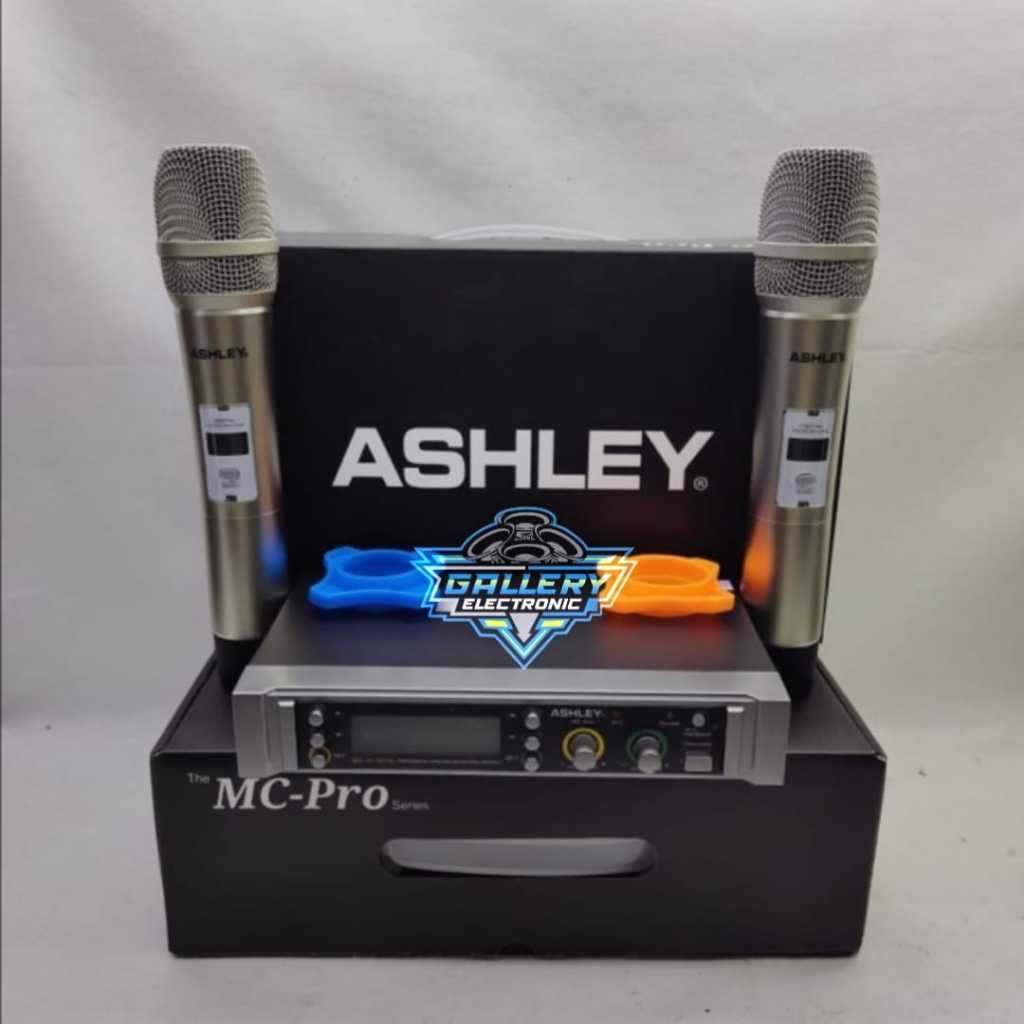 Jual Mic Wireless Model MC-PRO Merk ASHLEY / Microphone MC PRO Original by ASHLEY | Shopee Indonesia