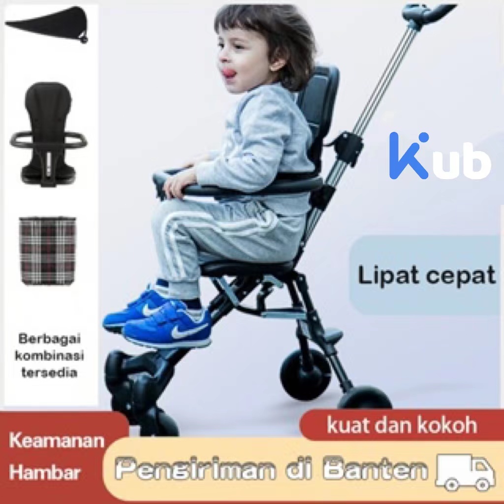 Jual Stroller Bayi Kereta bayi 2 Way Travelling Sepeda Anak Newborn to ...
