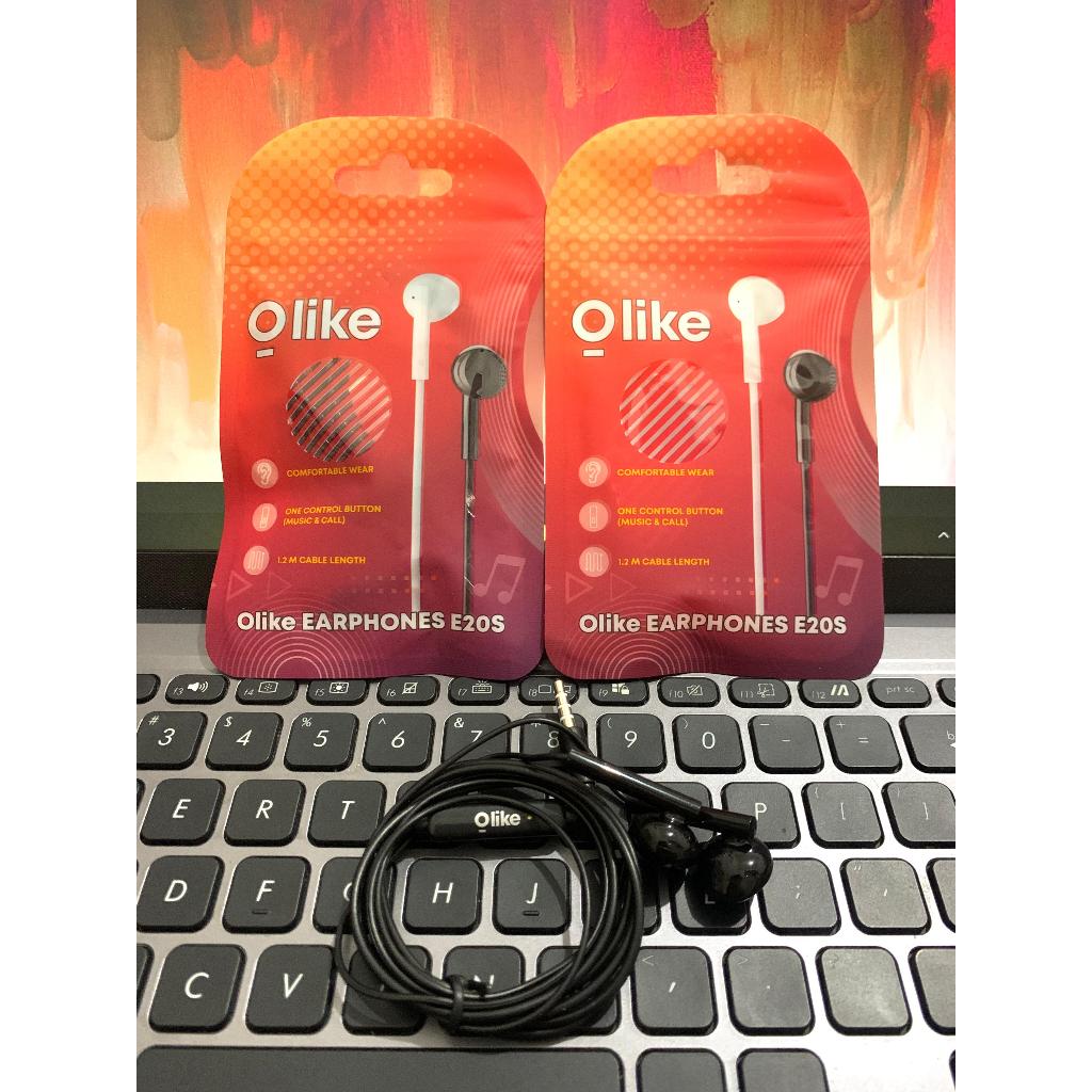 Jual OLIKE E20S Headset Earphone Hifi HD Stereo Sound Wired Super (Per ...