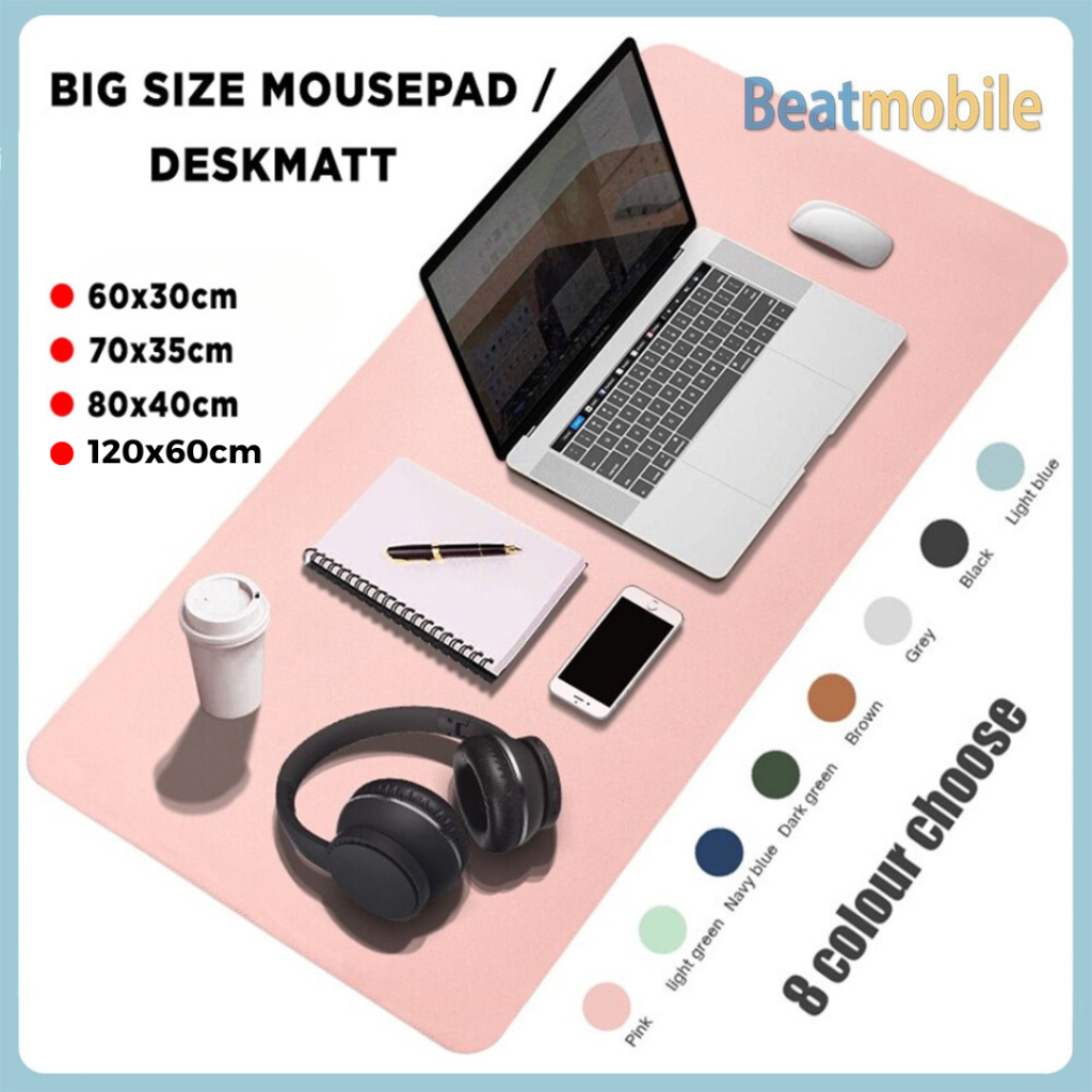 Jual Macaron Mousepad Big Size Deskmat For Computer Alas Meja Mouspad ...