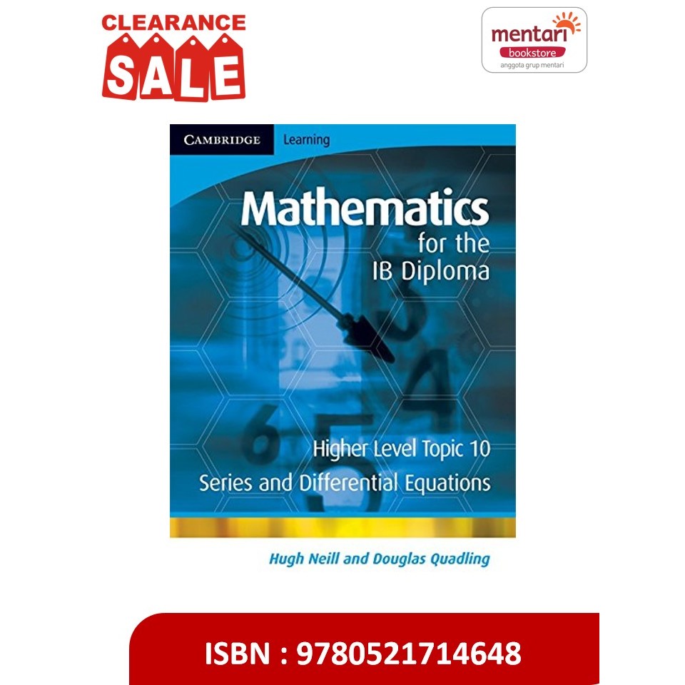 Jual Math for IB Diploma Higher Lvl Series & Differential | Buku ...