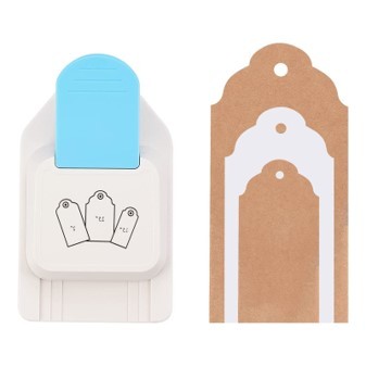Jual Bayluna | Tag Puncher Bookmark Embossing Gift Hang Tag Paper Punch ...