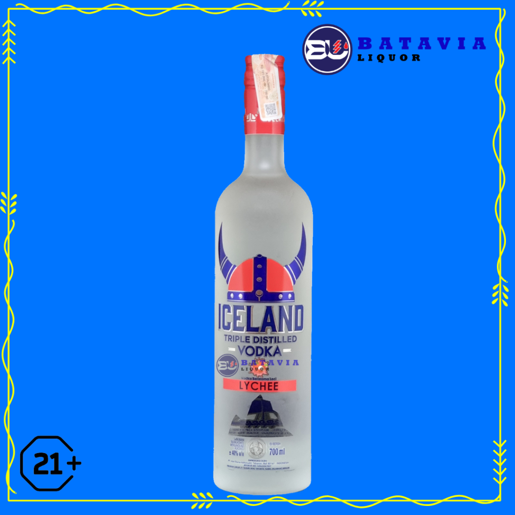 Jual Iceland Vodka Lychee 700ml | Shopee Indonesia