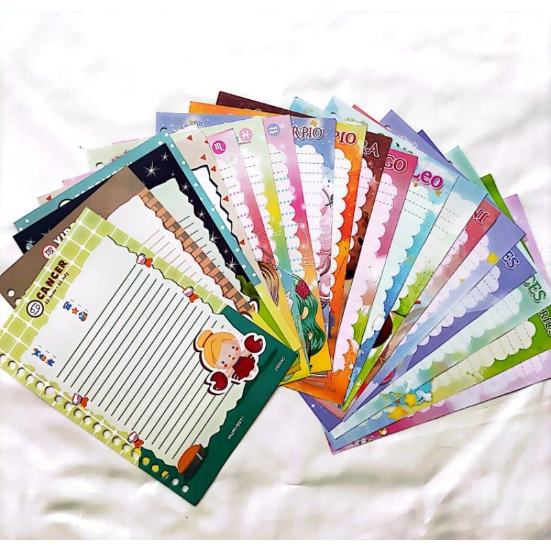 Jual (HARGA PER LEMBAR)Kertas Binder Harvest A5 / Kertas File A5 ...