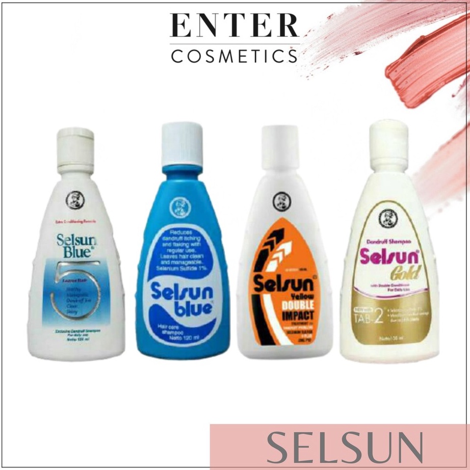 Jual PALING AMPUH SELSUN Blue Shampoo Selsun Blue Five Selsun Gold ...