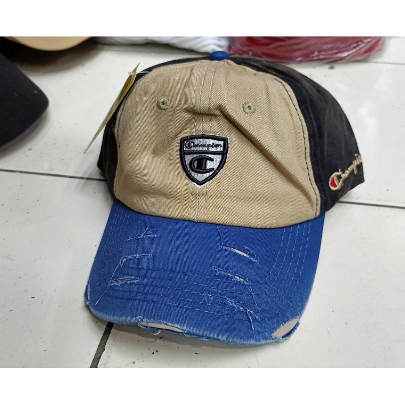 Jual Topi baseball Pria Distro Ori Original bordir champion sobek rawis ...