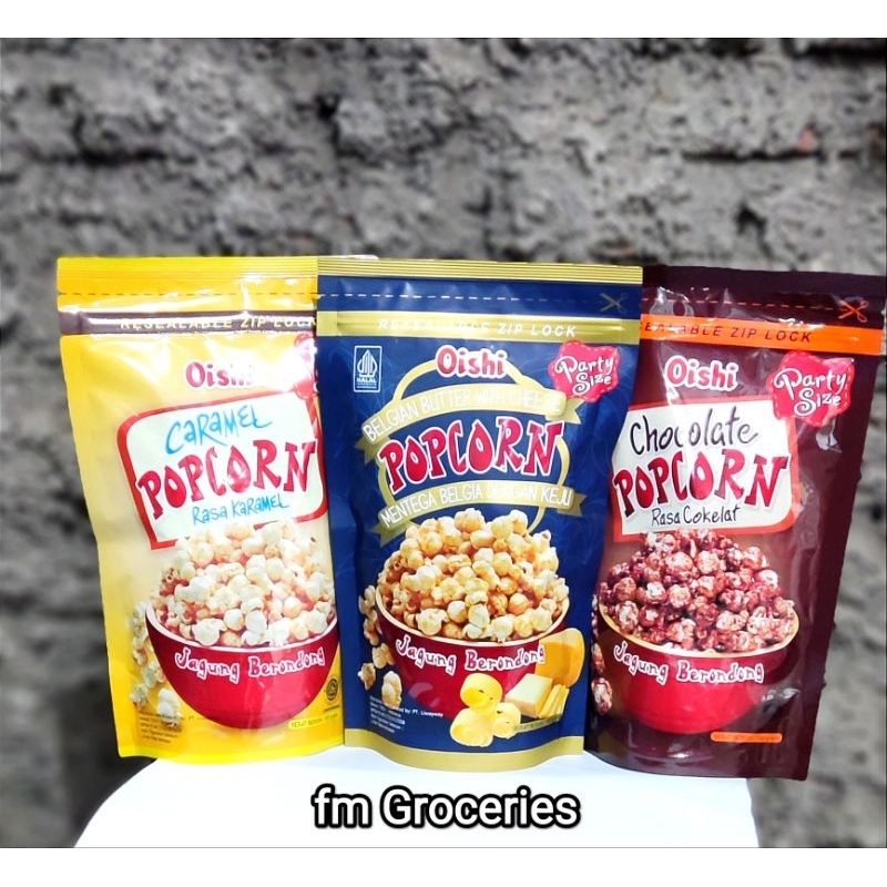 Jual Oishi Popcorn Pouch Besar | Shopee Indonesia