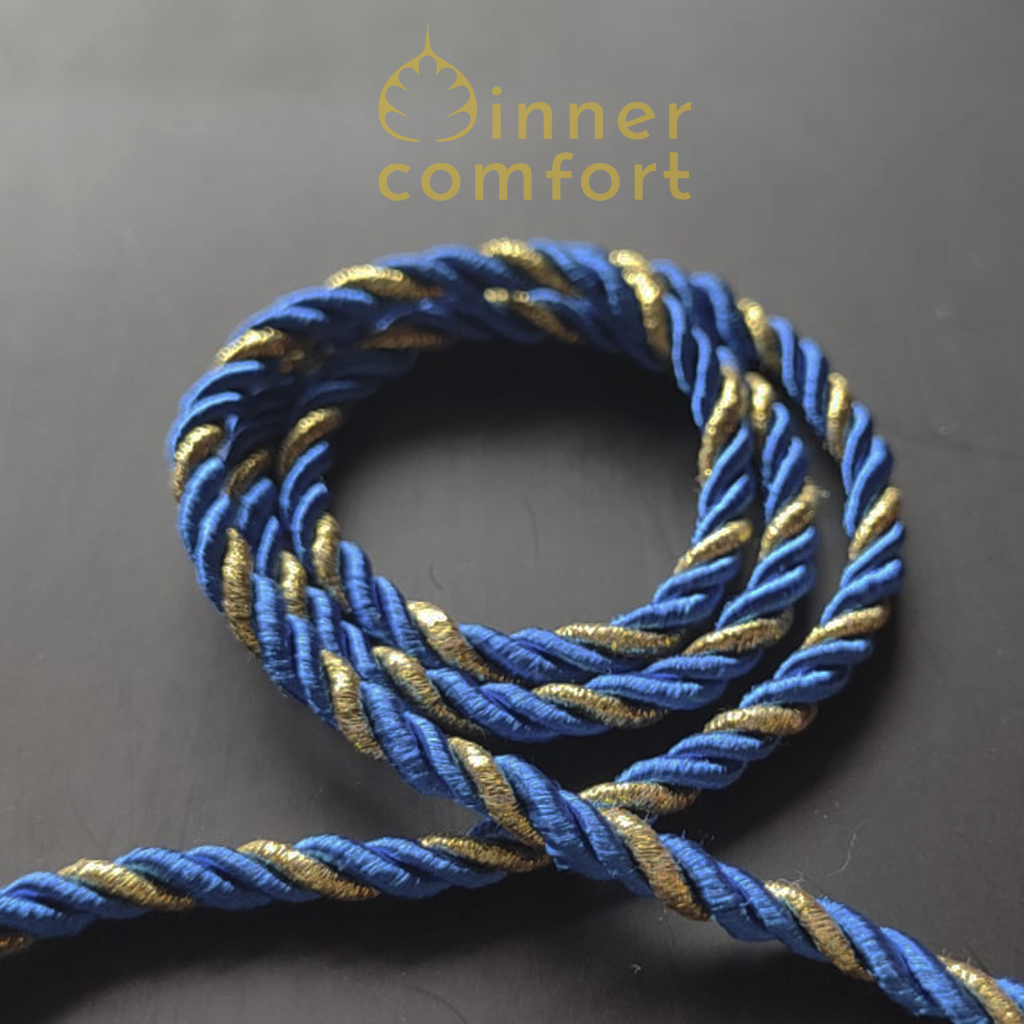 Jual Tali Tambang Lilit Metalik / Tampar / Kur / Rope / Cord Rayon ...