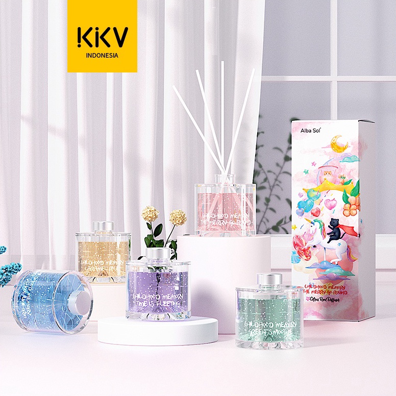 Jual ShareNow KKV Alba Sol Reed Diffuser Pengharum Ruangan 45ml Vanilla ...