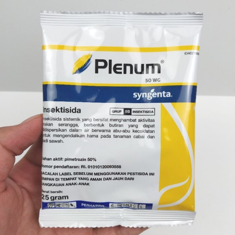Jual PLENUM 50 WG 25 GRAM ORIGINAL SYNGENTA INSEKTISIDA SISTEMIK ...