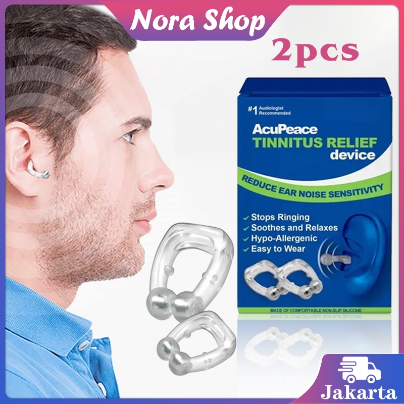 Jual 1 Pasang Tinnitus Relief Klip Plastik Portabel Untuk Tinnitus ...