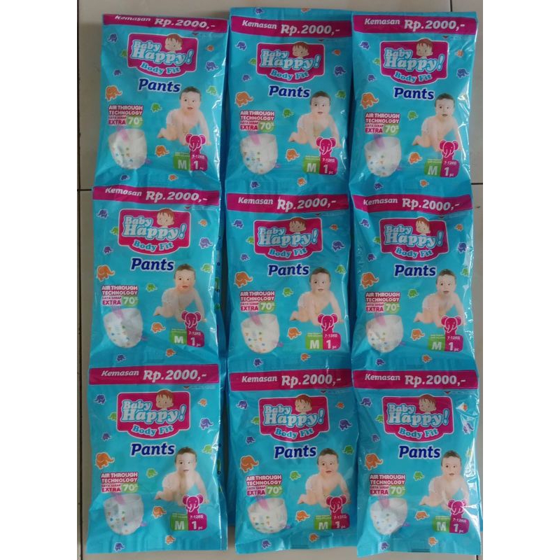 Jual 1 karton Baby Happy Renceng (48pcs) | Shopee Indonesia