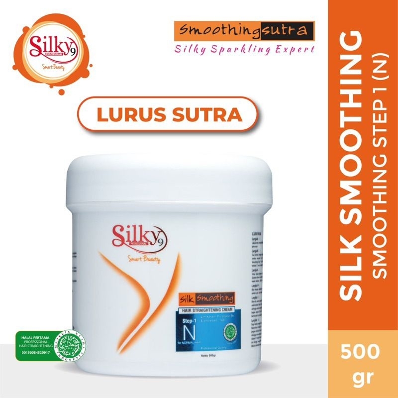 Jual SILKY9 PRO SILK SMOOTHING KERATIN / SMOOTHING SUTRA 500GR (STEP 1 ...