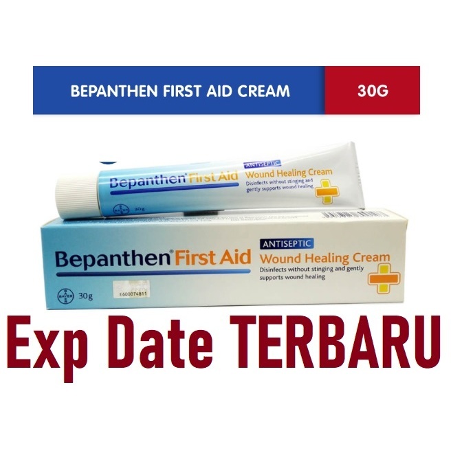 Jual Bepanthen First Aid Cream 30gr Antiseptic Wound Healing Cream | Shopee Indonesia