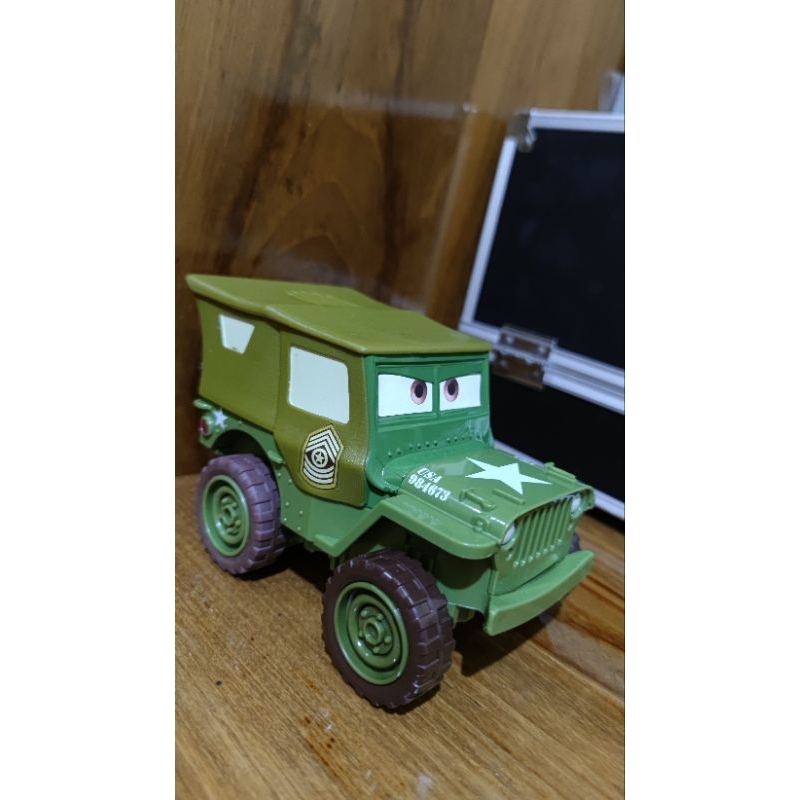 Jual The Cars 3 Sarge Military Rare by Mattel Look Disney Pixar ...