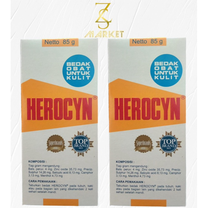 Jual Herocyn Bedak Gatal 85 gr | Untuk Anak & Dewasa | Shopee Indonesia