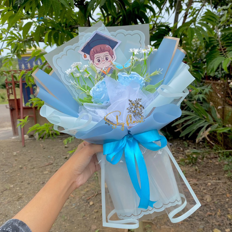 Jual bucket bunga wisuda ready murah | Shopee Indonesia