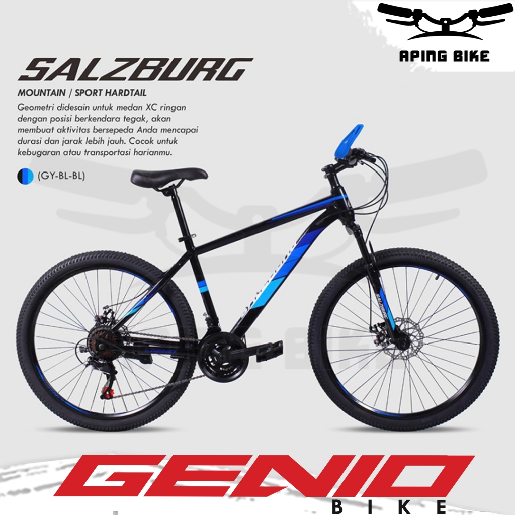 Jual Sepeda Genio Salzburg SS-41 26 inch Sepeda Gunung Genio MTB 26 ...