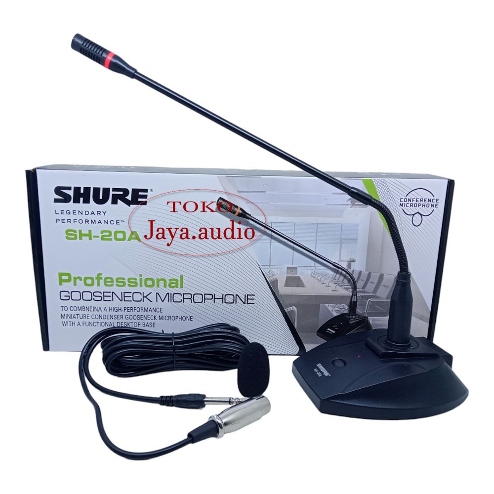 Jual Mic Meja Podium Microphone Rapat Kantor Mik Mimbar Leher Angsa Murah Berkwalitas | Shopee ...