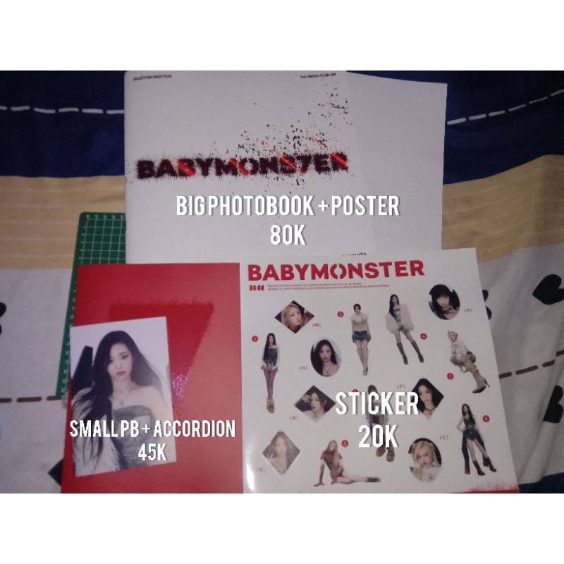 Jual [Ready Stock] Sharing album BabyMonster Photobook ver Ahyeon Asa Ruka Chiquita Pharita Rora ...