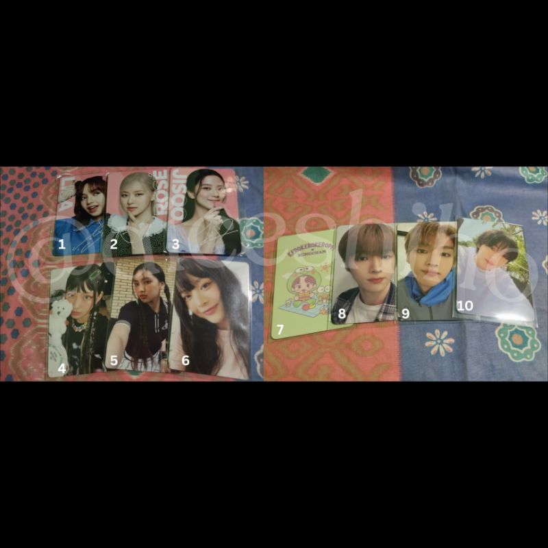 Jual photocard official Anton riize nct new jeans blackpink oreo ...