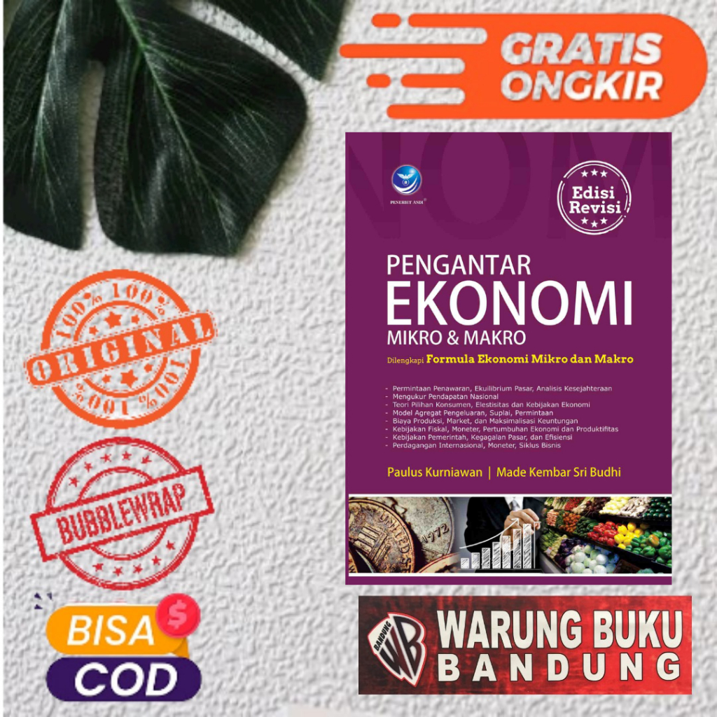 Jual Buku Pengantar Ekonomi Mikro Dan Makro Edisi Revisi - Paulus Kurniawan | Shopee Indonesia