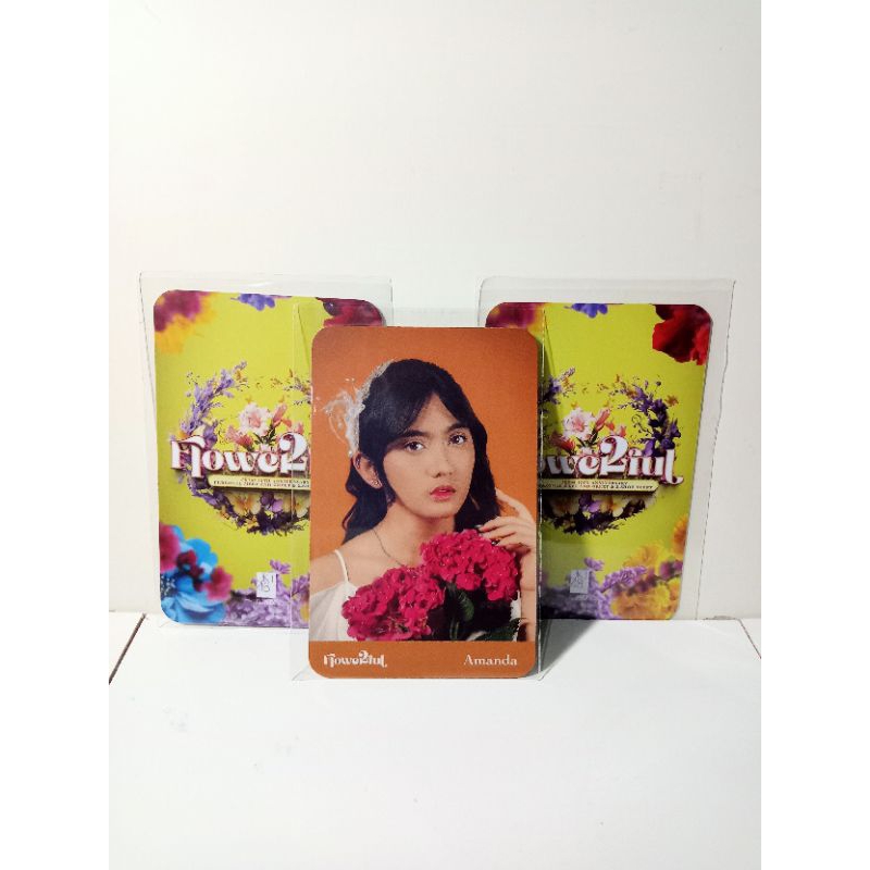Jual Photocard Jkt48 Amanda sukma Flowerfull Official Original 100% ...