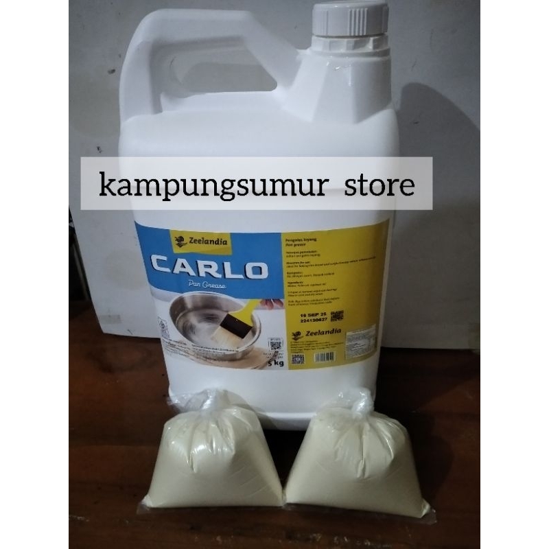 Jual Carlo pan grease pengoles loyang zeelandia 250 gram (PRODUK BARU ...