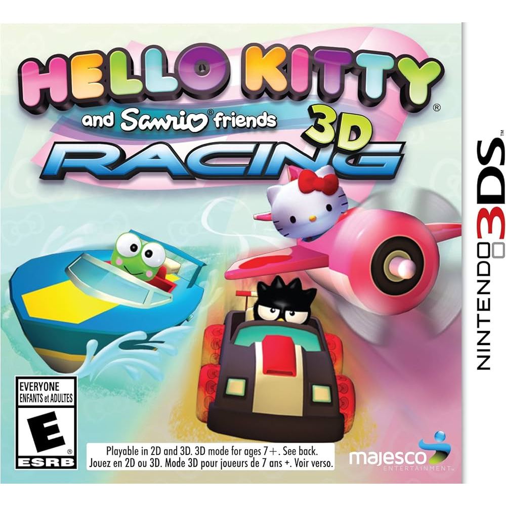 Jual GAME NINTENDO 3DS CFW HELLO KITTY & SANRIO FRIENDS 3D RACING ...