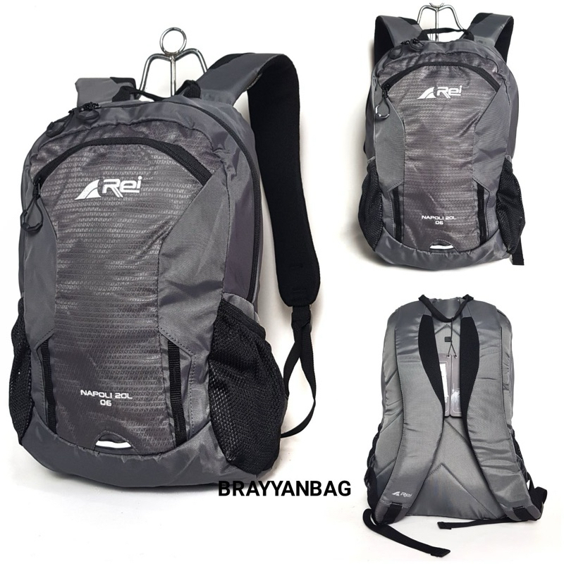 Jual Tas Ransel Arei Napoli 06 20L Daypack Outdoor Pria Wanita | Shopee Indonesia