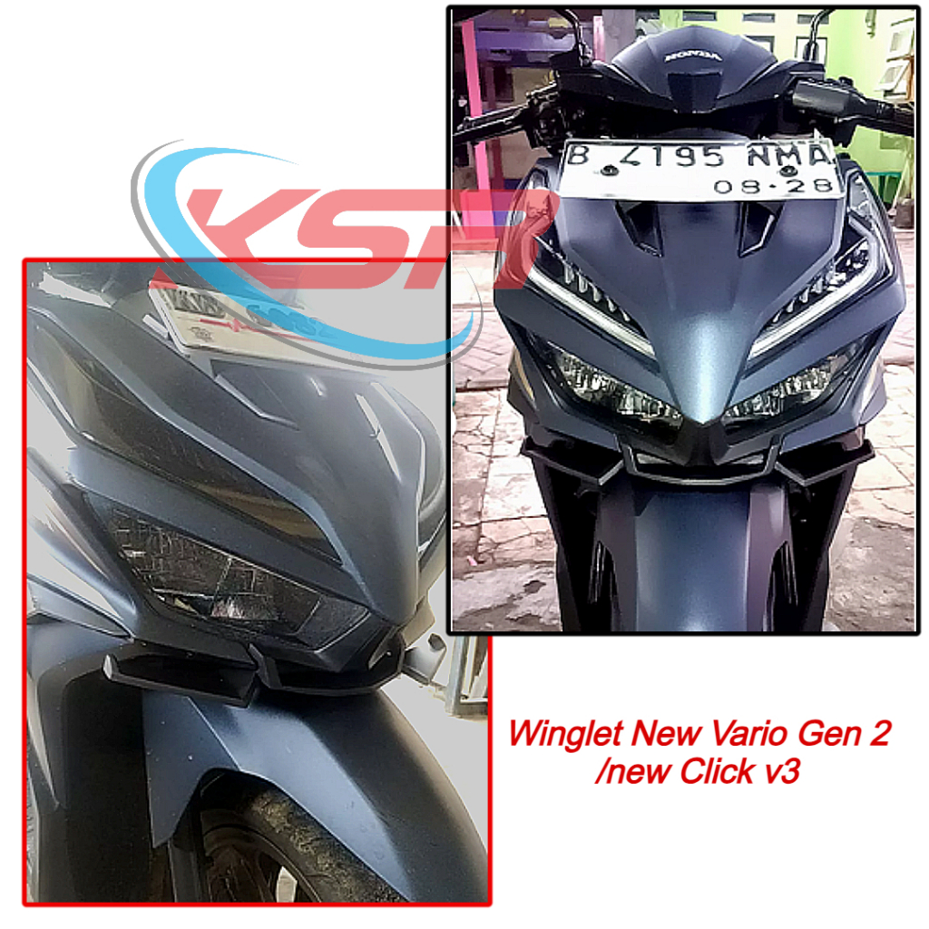 Jual Winglet Khusus untuk New vario 125 Gen 2/Click 125 v3 | Shopee ...