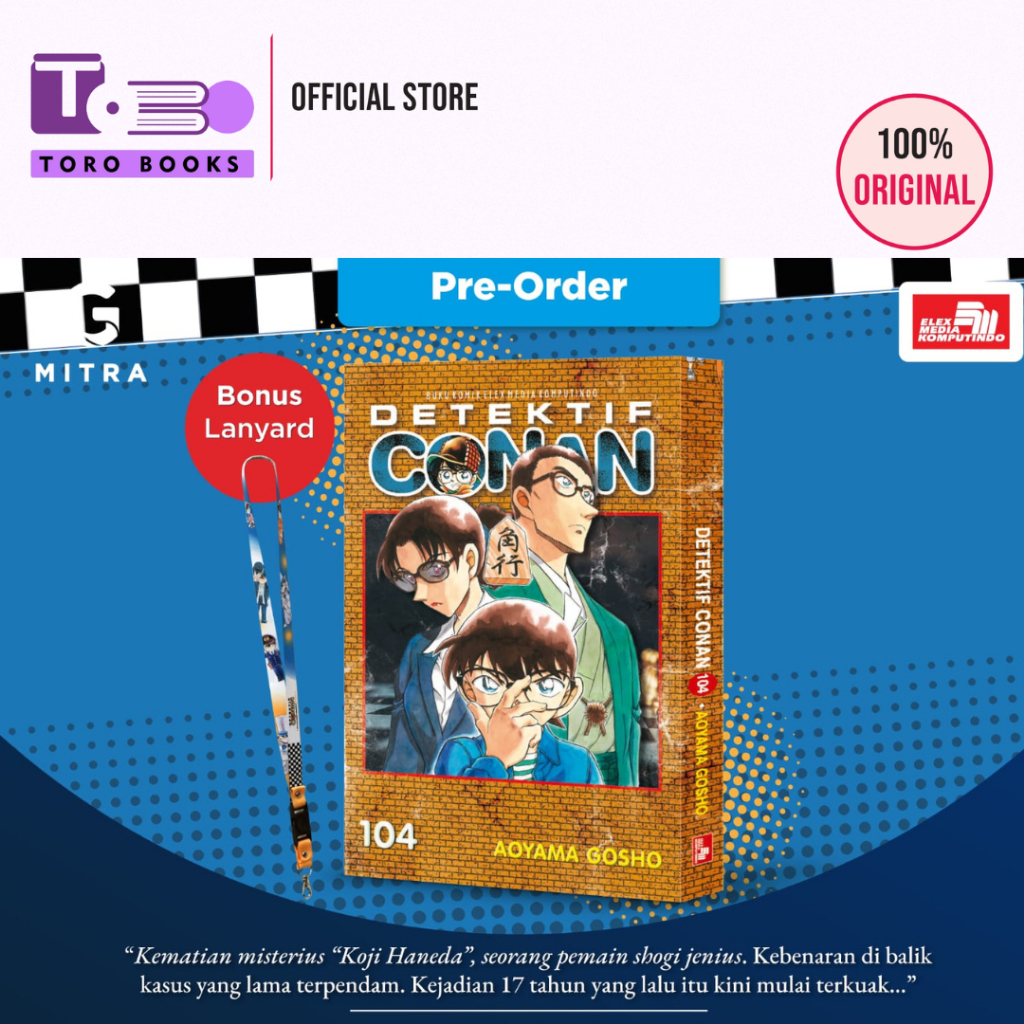 Jual KOMIK SERI : Detektif Conan 104 - AOYAMA GOSHO | Shopee Indonesia