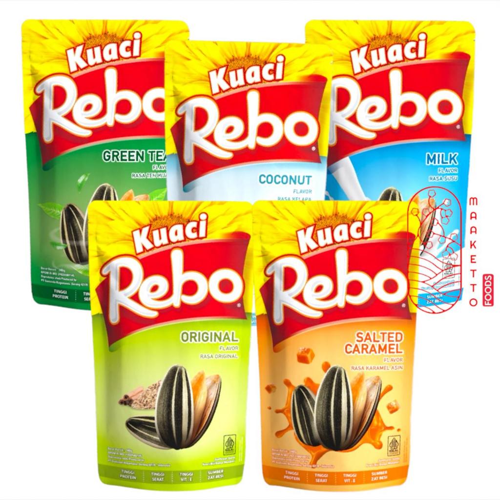 Jual Kuaci Rebo / Kuaci Biji Bunga Matahari / Kuaci Rebo Green Tea ...