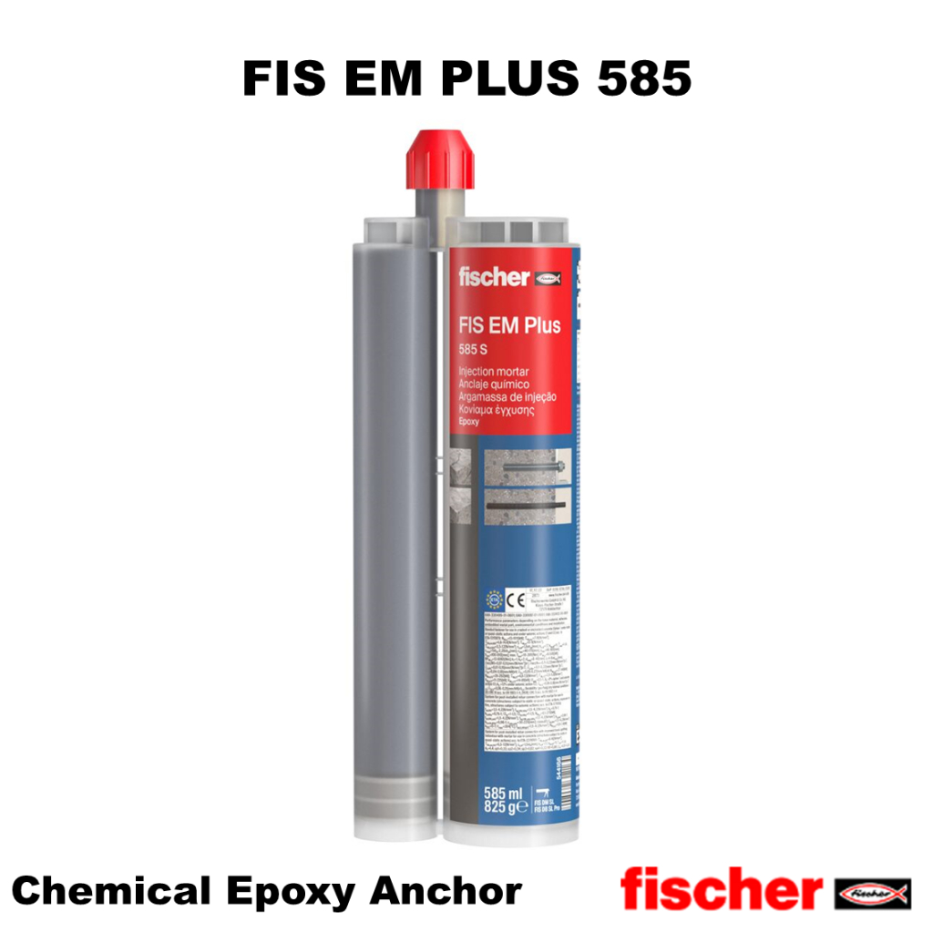 Jual Setipe Chemical Angkur HILTI RE 500 V3 - Fischer FIS EM Plus 585 ...