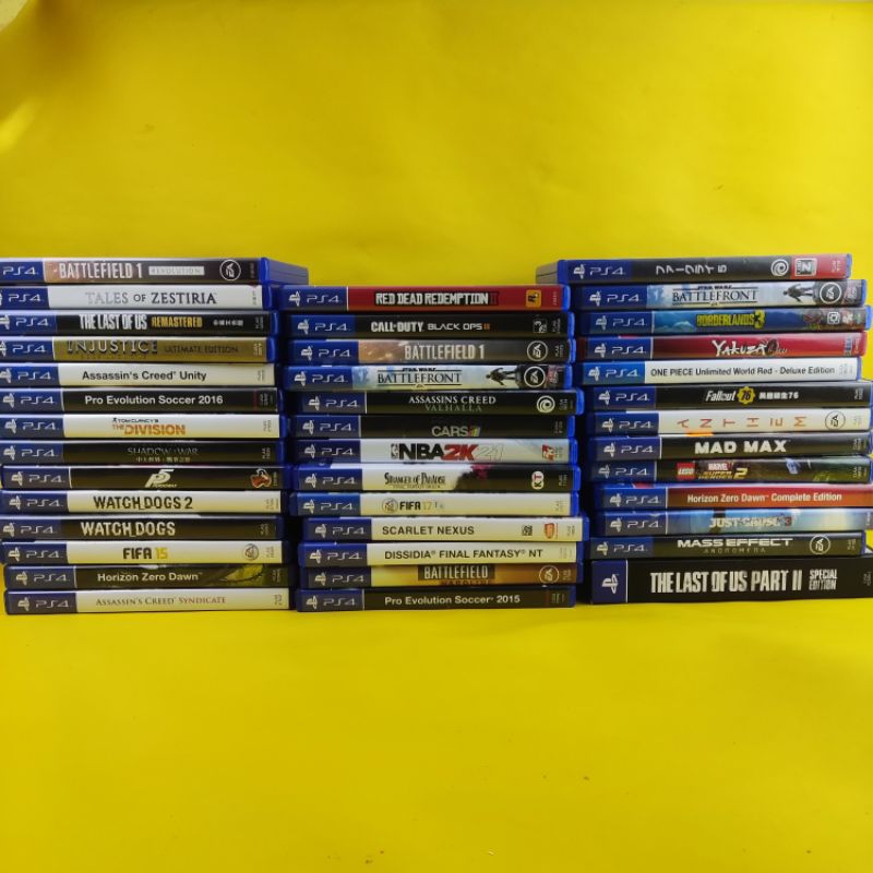 Jual BD KASET GAME PS4 ORIGINAL SECOND MURAH GAMES PS 4 PLAYSTATION 4 PS5 PS 5 | Shopee Indonesia